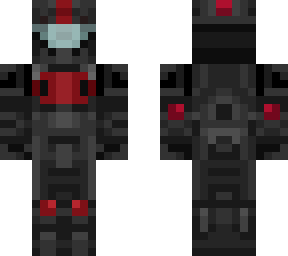 Custom Armored red ODST 1.2 | Minecraft Skin