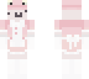 Derp Maid Frog Hat | Minecraft Skin