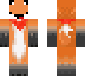 Derpy Fox (Skeppy mouth) | Minecraft Skin