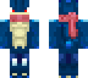 greninja pokemon | Minecraft Skins