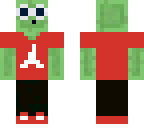 Johnny applesauce with a red jordan shirt | Minecraft Skin