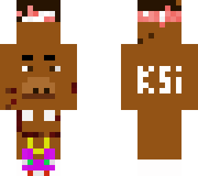 ksi the fat neek | Minecraft Skin