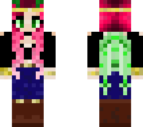 Moth Girl TeaWithCatherine Official Skin | Minecraft Skin