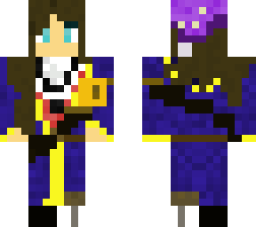 pirate-loyar-wizard girl skin | Minecraft Skin