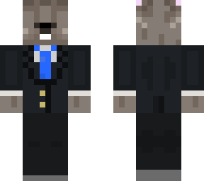 Rabbit in a Suit | Minecraft Skin