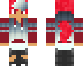 Red Wolf Boy | Minecraft Skins