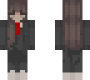 suit girl | Minecraft Skin