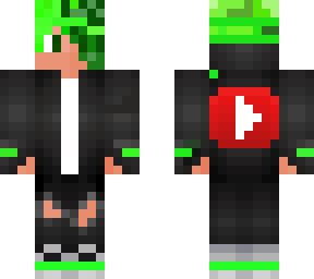 Green Youtuber | Minecraft Skins