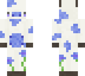 Cornflower Cow | Minecraft Skin