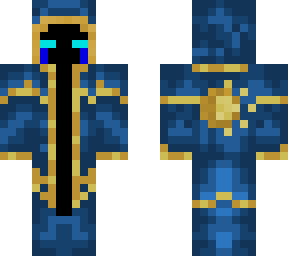 Dark Ice Demon | Minecraft Skin