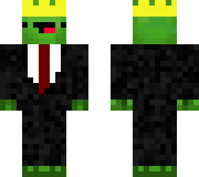 derp turtle v2 with a suit | Minecraft Skin