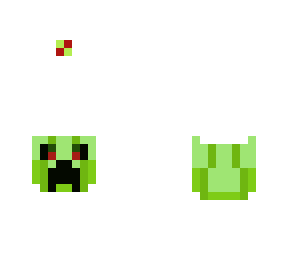 diper starter creeper style template | Minecraft Skin