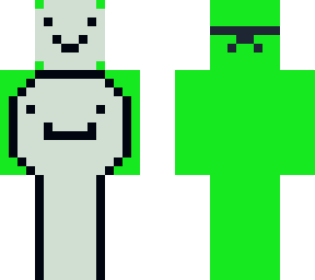 dream face reveal skin | Minecraft Skin