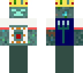 Drowned King | Minecraft Skin