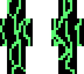 Green Lightning | Minecraft Skin