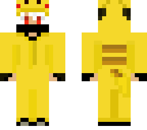 Pokemon Minecraft Skins Pikachu