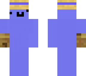 Purple straw hat | Minecraft Skin