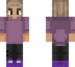 purpled but it looks like him irl | Minecraft Skin