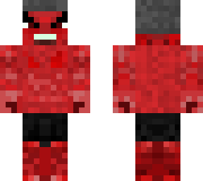 red hulk | Minecraft Skins