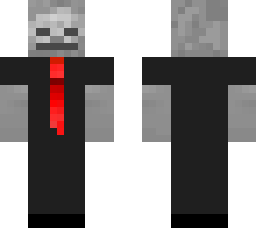 Skeleton in suit | Minecraft Skin