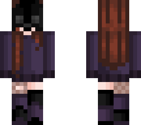 wither girl | Minecraft Skin