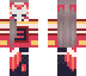 Kitsune Girl | Minecraft Skins