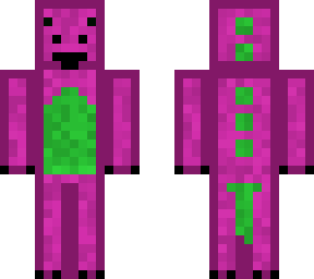 Barney the Dinosaur | Minecraft Skin