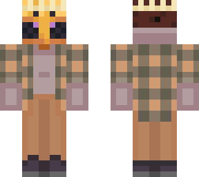 bee head skin w/ flannel! | Minecraft Skin