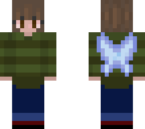 blue fairy wings | Minecraft Skin