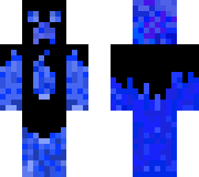 blue fire | Minecraft Skin