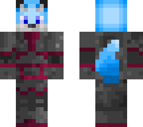 Knight Furry Citizen (Without Helmet) | Minecraft Skin