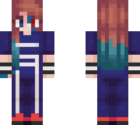 mha Blue | Minecraft Skin