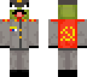 Mustache kermit | Minecraft Skin