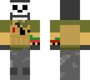 Reaper Contest Ghost Jawbone(Made A huge mistake) | Minecraft Skin