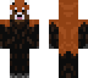 red panda(Nociv) | Minecraft Skin