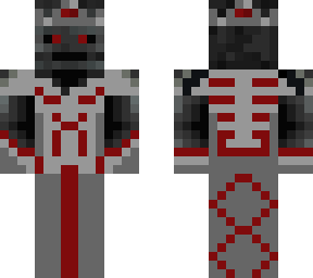 red wither skeleton king (cool effect) | Minecraft Skin