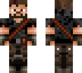 Refined Dark Survival Steve | Minecraft Skin