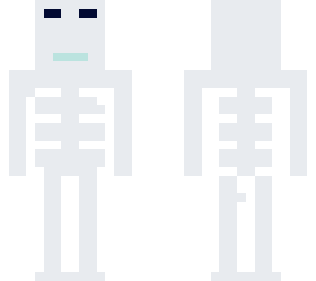 Shiny Skeleton | Minecraft Skin