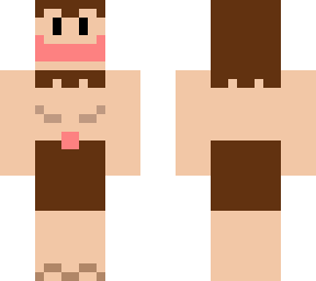 Spelunky caveman | Minecraft Skin