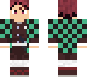 tanjiro kamado skin | Minecraft Skins