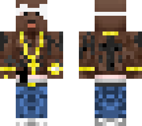 2pac White bandana | Minecraft Skin