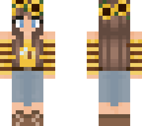 Bee Girl | Minecraft Skin