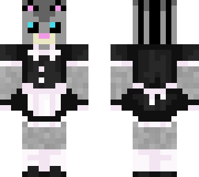 cat in a maid outfit | Minecraft Skin