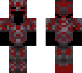 Corrupt netherite enderman | Minecraft Skin