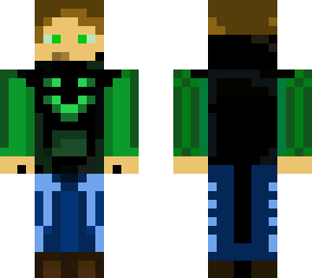 emerald weeb | Minecraft Skin