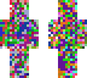 Explosion of color | Minecraft Skin