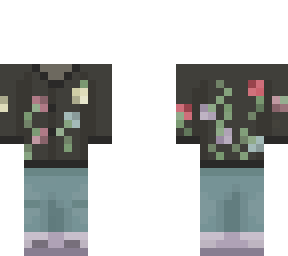 Floral Jacket Base v2 | Minecraft Skin