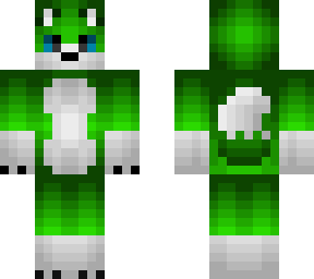 Green Wolf | Minecraft Skins