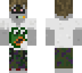 Frog champ man | Minecraft Skin