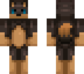 German Shepherd Wolf | Minecraft Skin